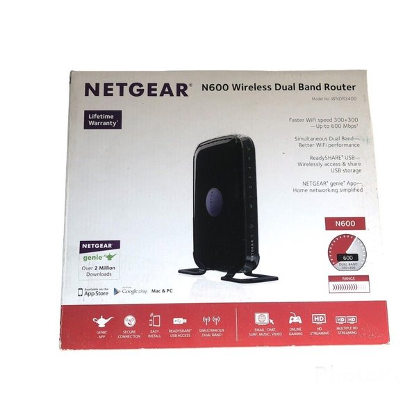 netgear | Networking | Netgear N60 300 Mbps 4 Port 300 Mbps Wireless ...